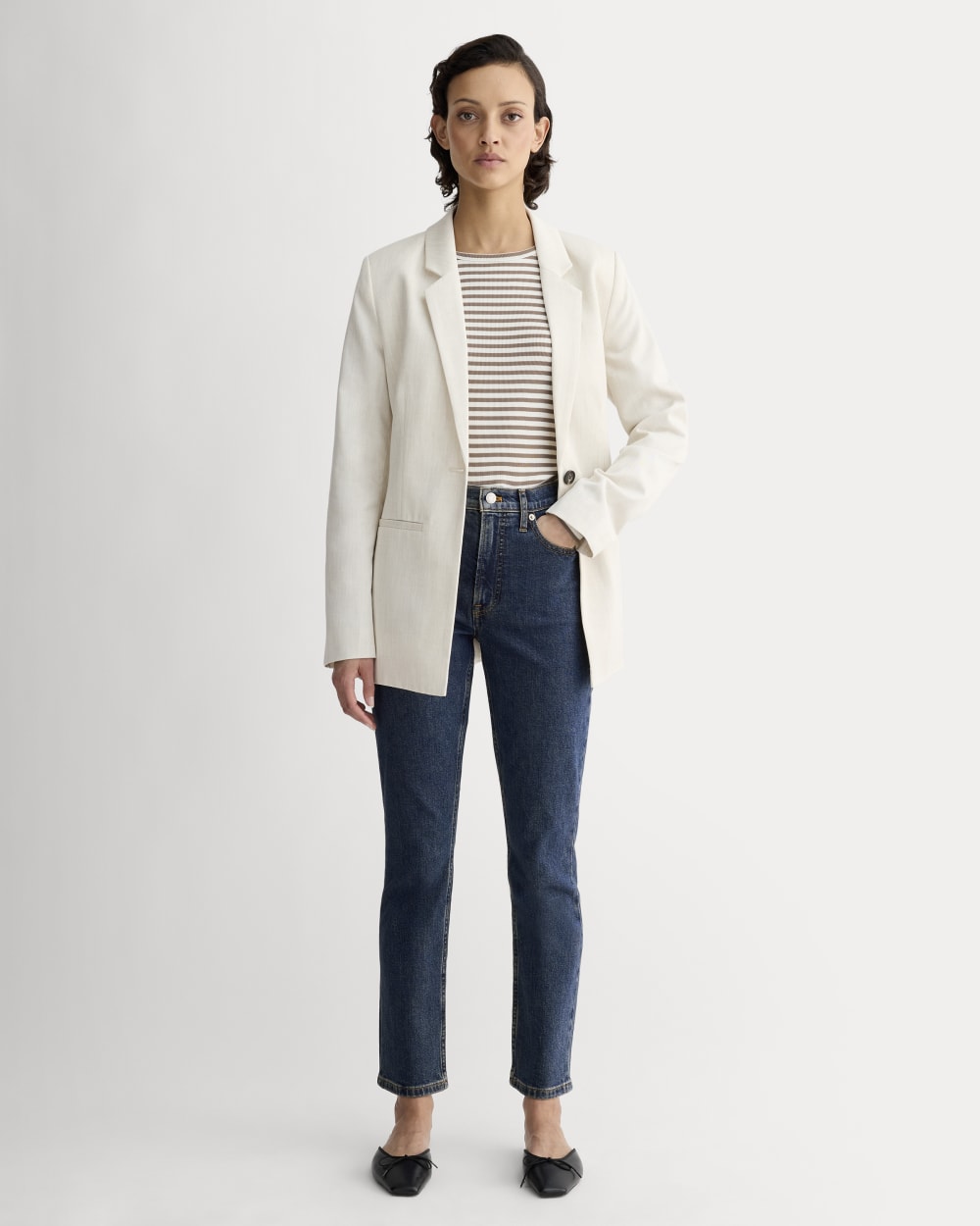 EVERLANE Original Cheeky Straight Leg Jean